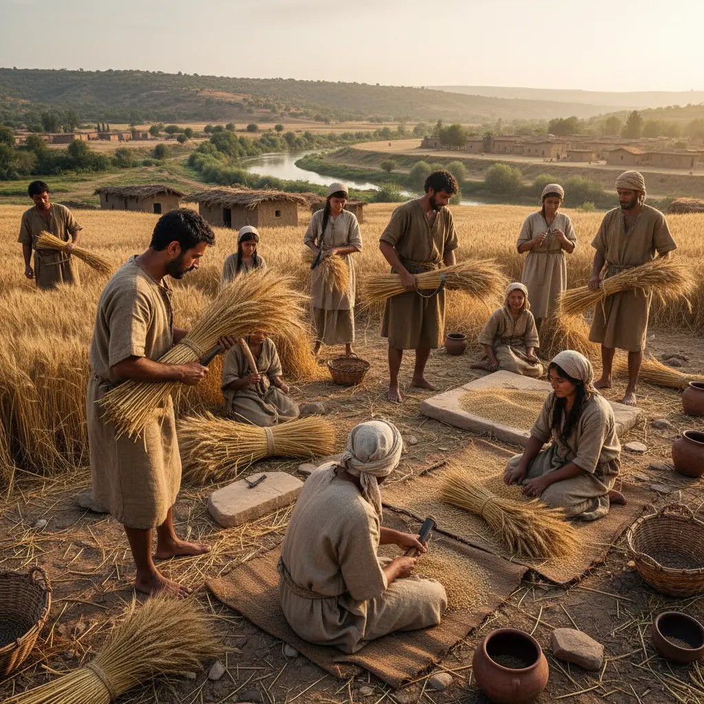 Domesticación de cereales: Trigo, cebada y arroz